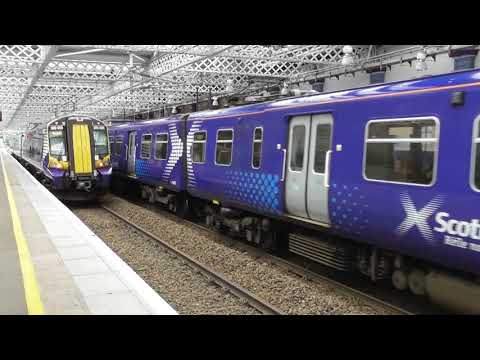 Scot Rail Class 314 Departing Paisley Gilmour Street (16/8/17)