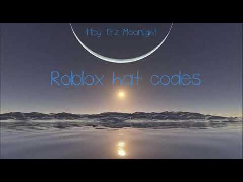 ROBLOX hat codes!