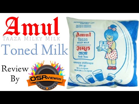 Amul Toned Milk | Amul Taaza | Amul Milk Review | OSRVIEWSS
