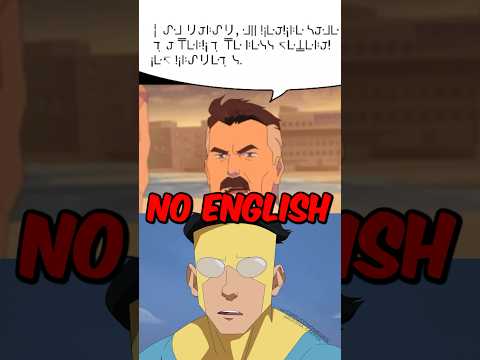 INVINCIBLE with a LANGUAGE BARRIER😂💥