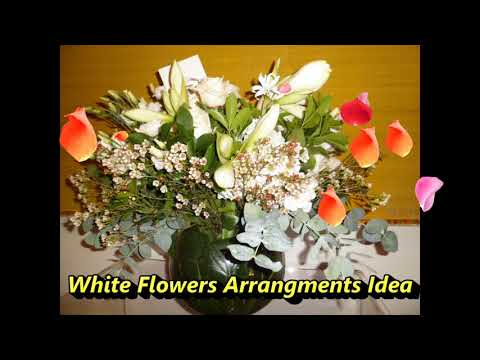 Amazing White Flowers Arrangements Idea 💐 Elegant Design 🌼 Flourish by Flora