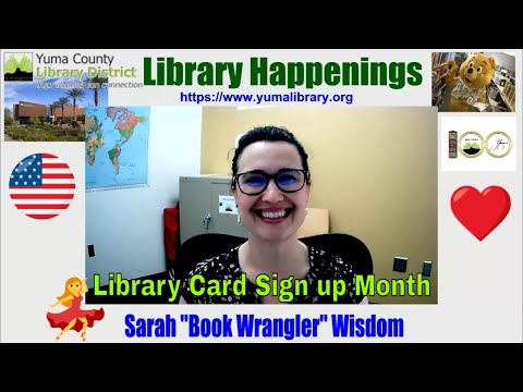 Yuma County Library Happenings with Sarah Wisdom September 4, 2023
