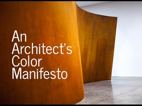 An Architect's Color Manifesto - How to use color in architectural design