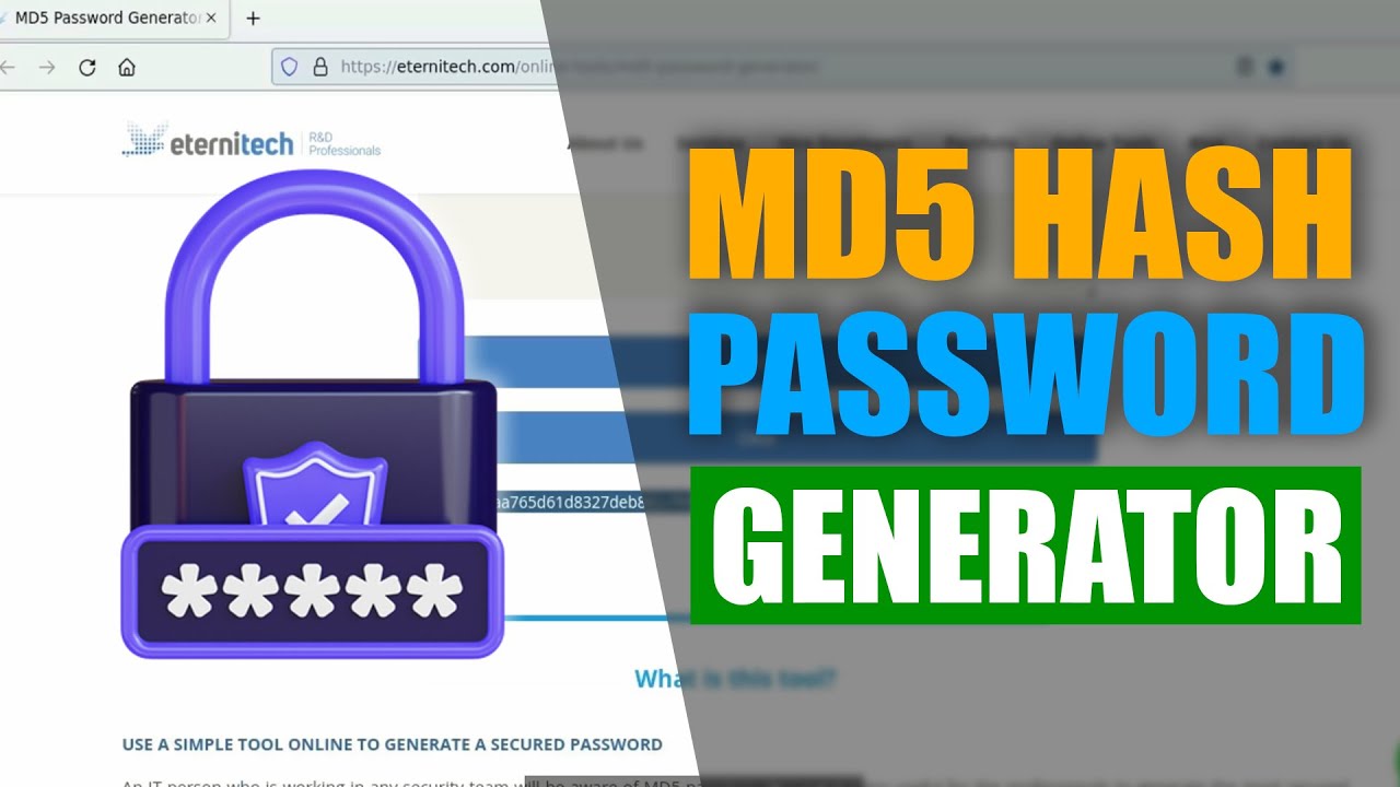 How to Use MD5 Hash Generator Online? 🥷🏾*****👩‍💻🔒  | What is an MD5 Password Generator?