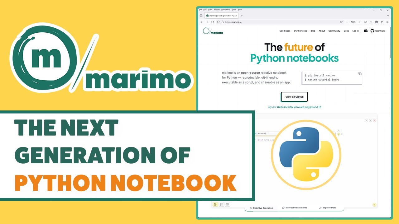The Next Generation Of Python Notebook: Getting Started With marimo