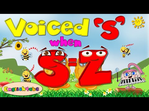 Voiced s / When 's' sounds like 'z' / Long Vowels / Phonics Song
