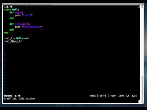 Ruby Language Tutorials: Class Methods in Ruby