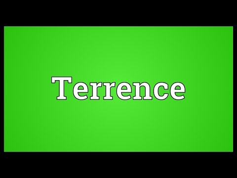 Terrence Meaning