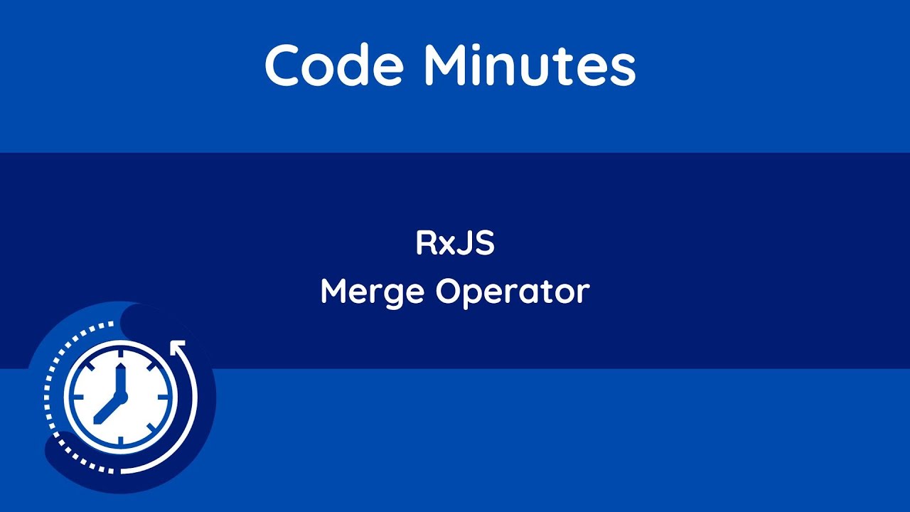 How to use the merge operator in RxJS