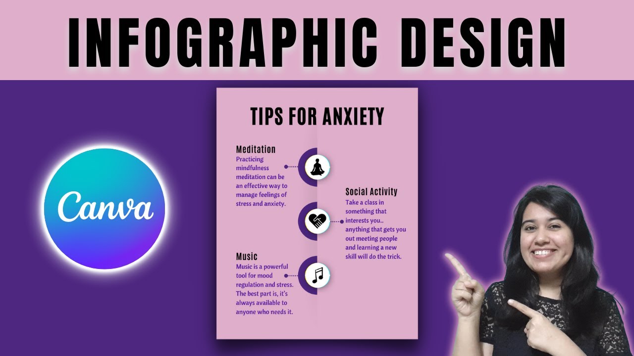 Simple Canva Tutorial on Infographic Post Design | @yoursocialbae