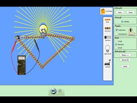 Simulating a Circuit Urdu Hindi