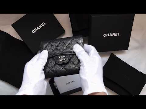 HOW TO QC CHANEL CLASSIC SMALL FLAP CAVIAR WALLET + COMPARISON WITH LOWER QUALITY CAVIAR (By Koko)