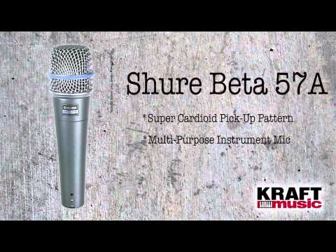 Shure Beta 57A Dynamic Instrument Microphone | Reverb