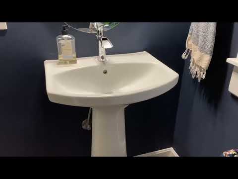 KOHLER K 2362 1 0 Cimarron Pedestal Bathroom Sink with Single Hole Faucet Drilling Review