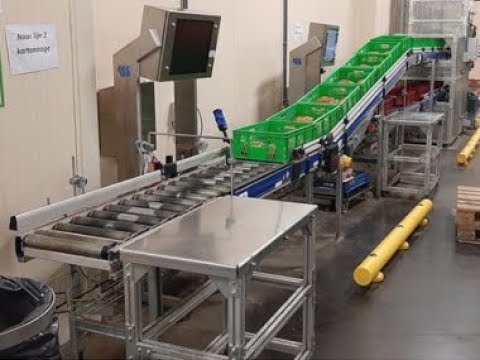 555-1: TGW Mechanics GmbH Egimen automatic crate transport system