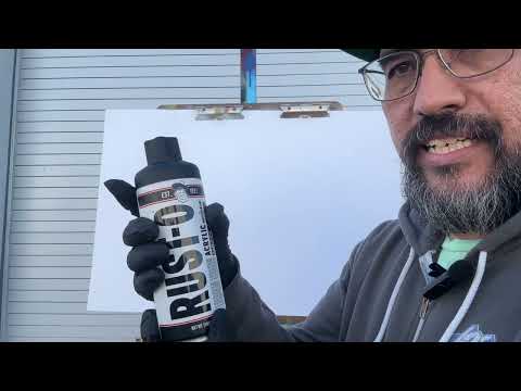 RUST-O PAINT...DEMO + REVIEW BY MAN ONE