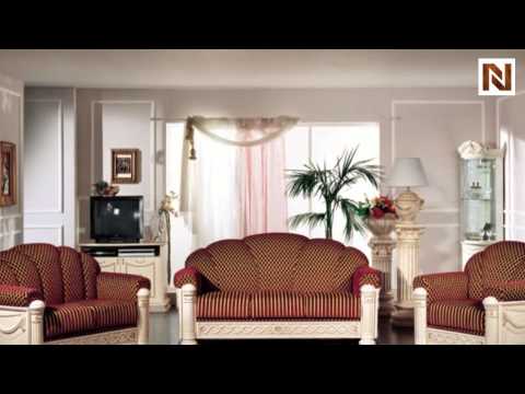 Rossella Italian Classic Fabric Sofa Set VGCAROSSELLASOFA