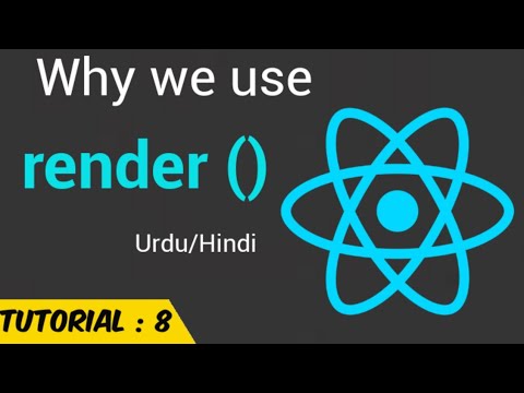 Render Function in React JS 2021 in Urdu/Hindi