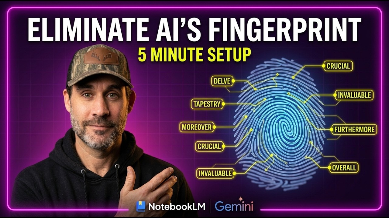 I Built This NotebookLM + Gemini Workflow to Destroy AI Fingerprints! You Can Have It.