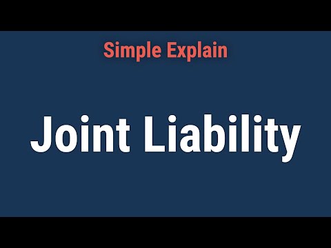 What is Joint Liability?