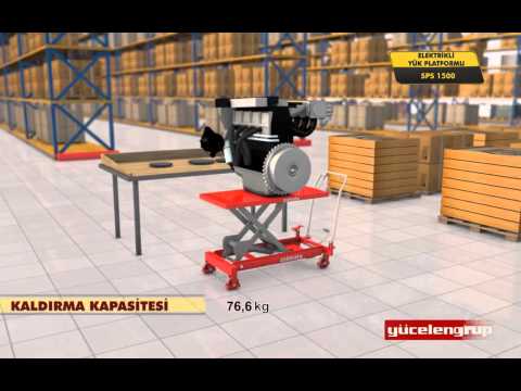 Asimato SPS1500 Tekerlekli Platform