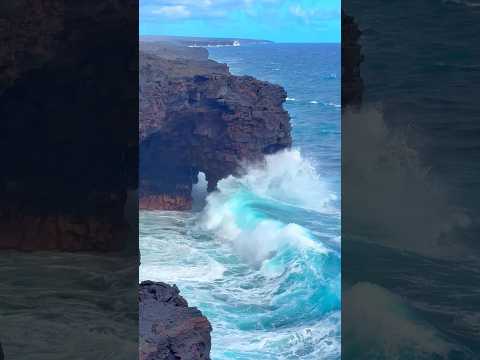 Arch of Wonders: Exploring Holei’s Coastal Beauty | Big Island, Hawaii #naturelovers #nationalpark