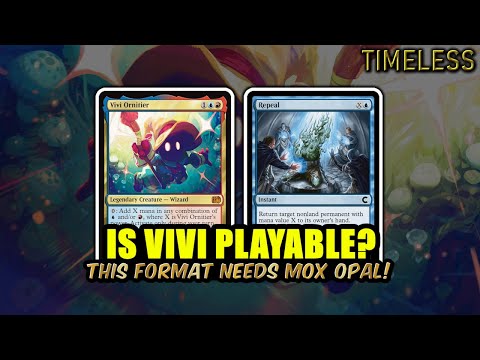 Is Vivi Even Playable In Timeless? – Vivi Cutter | Timeless BO3 | MTG Arena