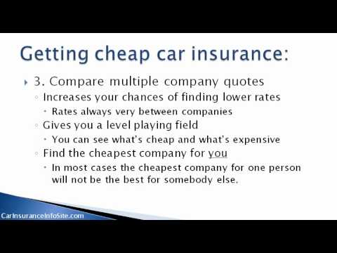 (Car Insurance Quotes Online Comparison) - Finding Insurance