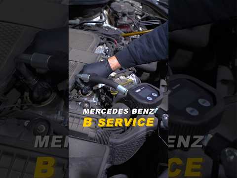The Mercedes Benz B Service Checklist ✅ 🛠️ #automobile #automotive #mercedesbenz #amg