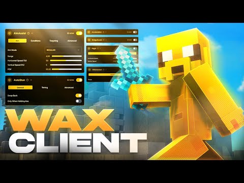 Free Hack Client: Wax.rest Injection Client on Minecraft Java - Best Free PvP client in 2025?