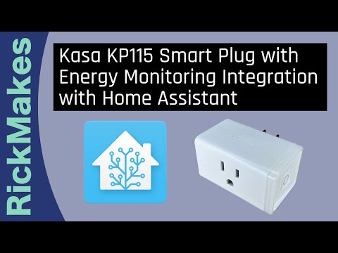 Kasa KP115 Smart Plug with Energy Monitoring Integration with Home Assistant