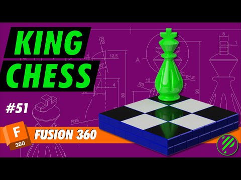Free STL file #51 King Chess | Fusion 360 | Pistacchio Graphic 🤴・3D ...