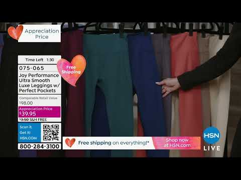 Joy Performance Ultra Smooth Luxe Legging w/Perfect Pock...