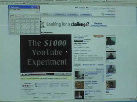 The third $100 (The $1000 YouTube Experiment)