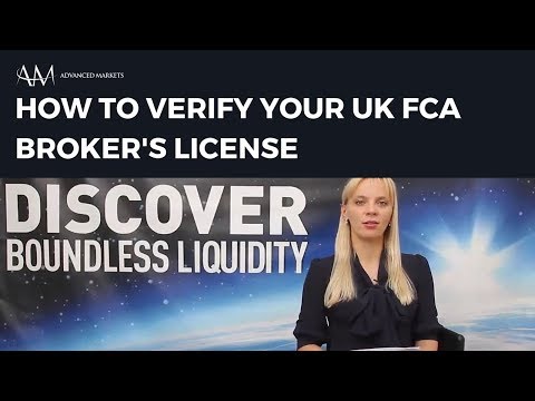 How to Verify Your UK FCA Broker's License? | Advanced Markets