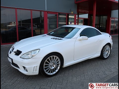 751137 MERCEDES SLK55 AMG 5.4L V8 360HP AUT 08-06 WHITE 125144KM LHD