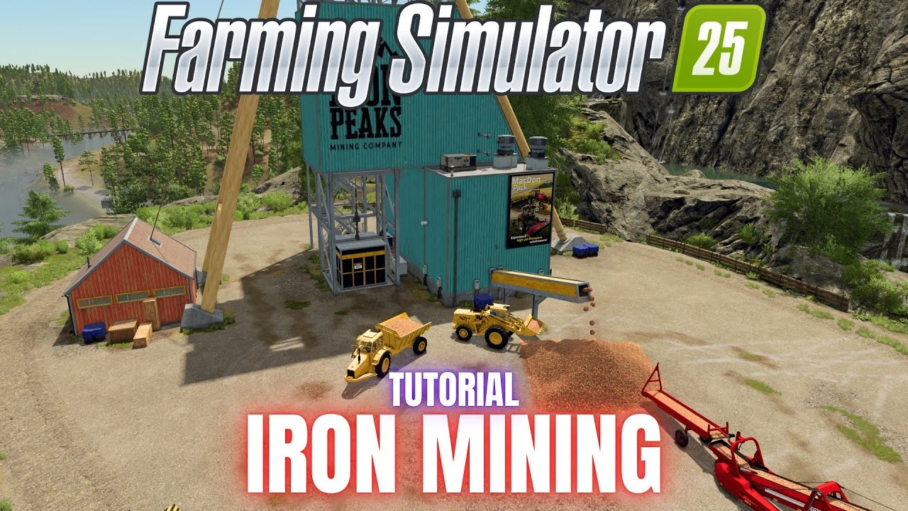 How to Use the Iron Mine in FS25? - FS25