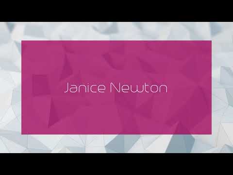 Janice Newton - appearance