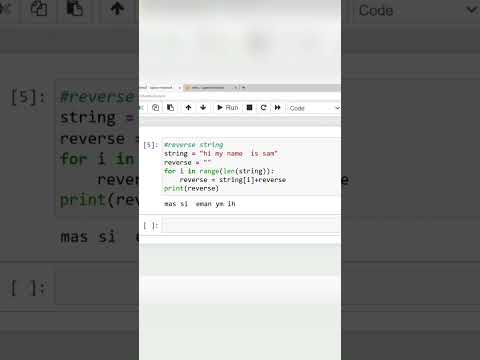 reverse a string with python