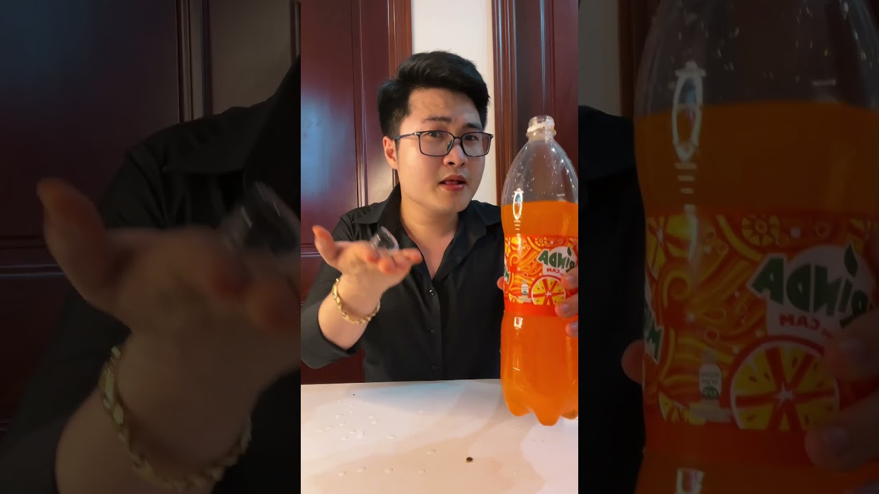 Fanta vs ice ( Orange smoke )