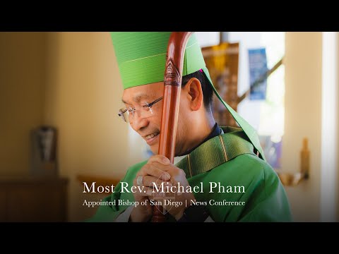 Most Rev. Michael Pham - Appointed Bishop of San Diego News Conference
