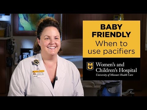 Baby Friendly: When To Use Pacifiers (Courtney Barnes, MD)