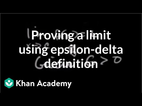 Formal definition of limits Part 4: using the definition | AP Calculus AB | Khan Academy