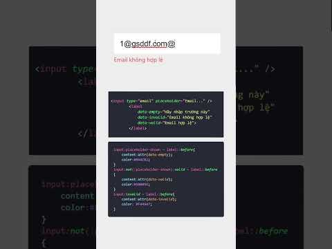 Check Value Input Easy using HTML CSS only #html #css #javascript