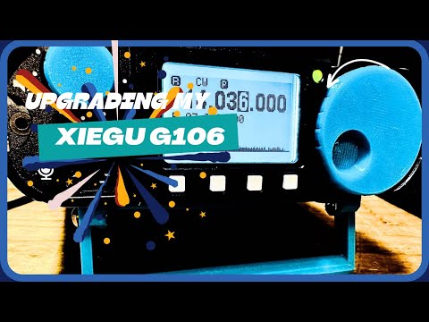 Saving some weight and upgrading my Xiegu G106