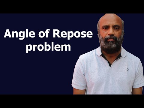 Angle of repose problem