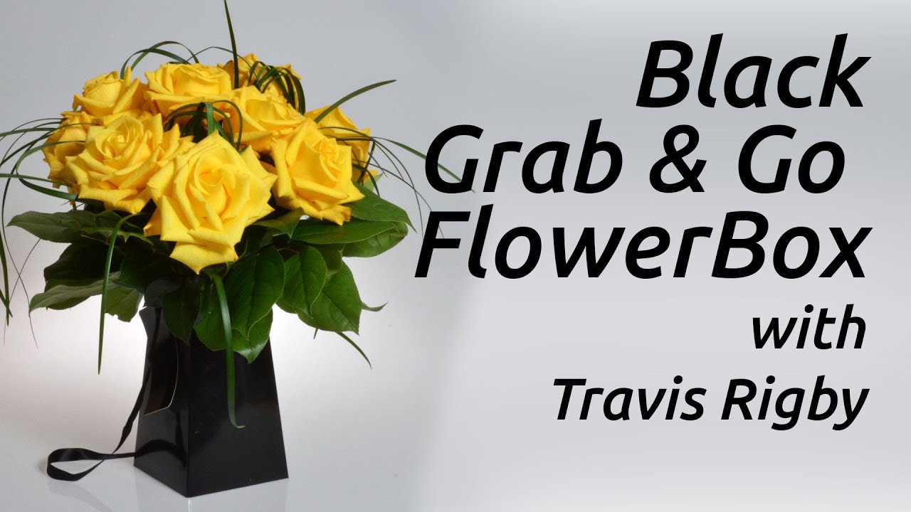 Black Grab & Go FlowerBox Design with Travis Rigby