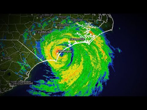 Hurricane Florence 2018 North Carolina Landfall