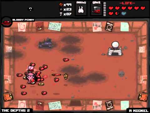 Steam Community :: Video :: The Binding of Isaac - Bloody Penny + IV Bag