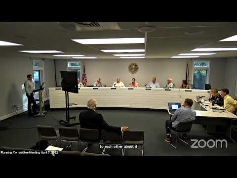 Planning Committee Meeting April 7, 2022